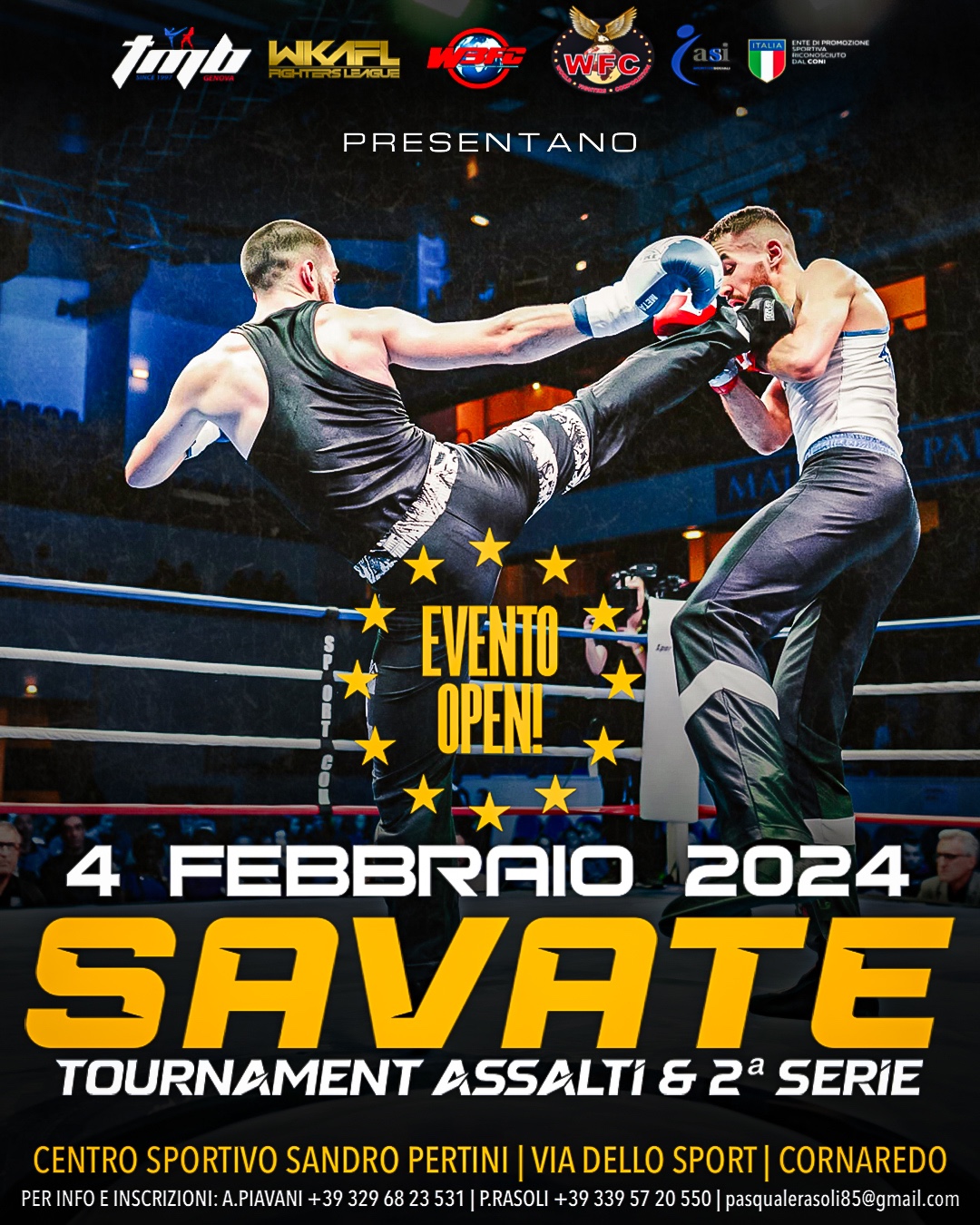 EUROPEAN CHAMPIONSHIP OPEN WBFC - wfc francoscorrano