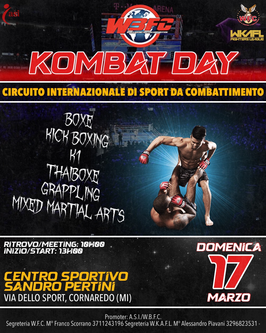 KOMBAT DAY / TIGER KING - wfc francoscorrano